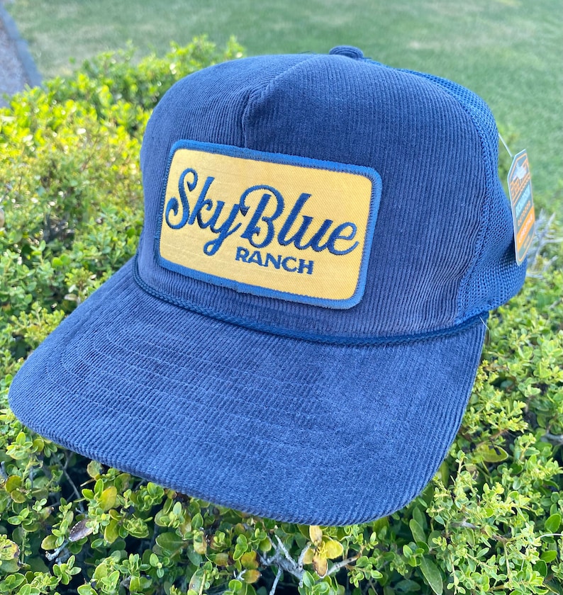NEW ! Sky Blue Ranch Waves Hat - Etsy
