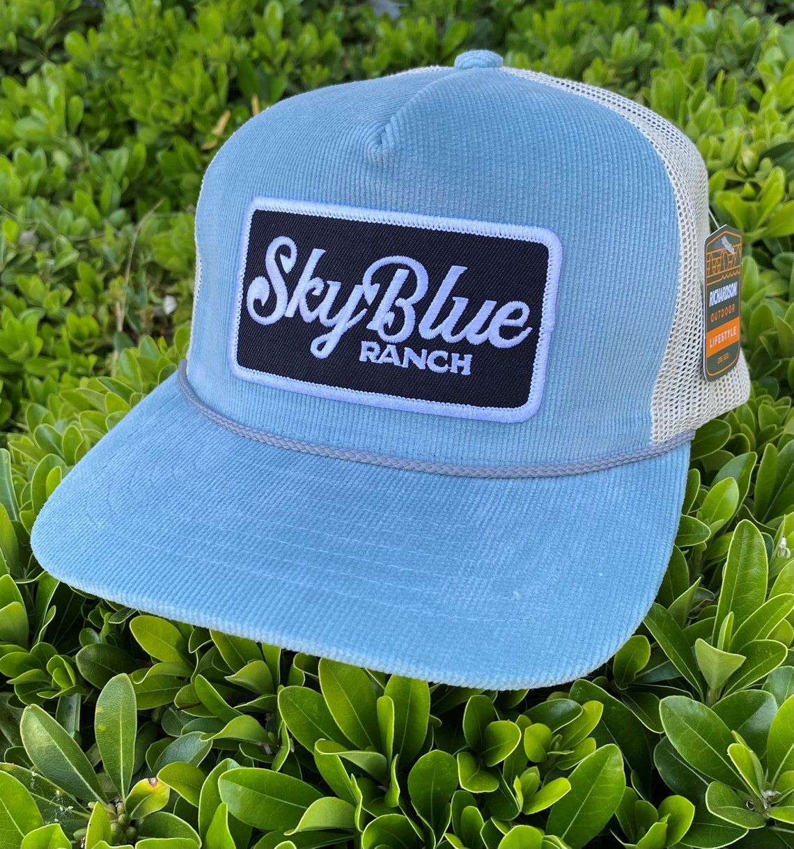 NEW ! Sky Blue Ranch Waves Hat - Etsy