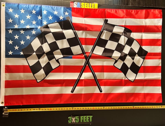 Chevy Logo With Checkered Flag