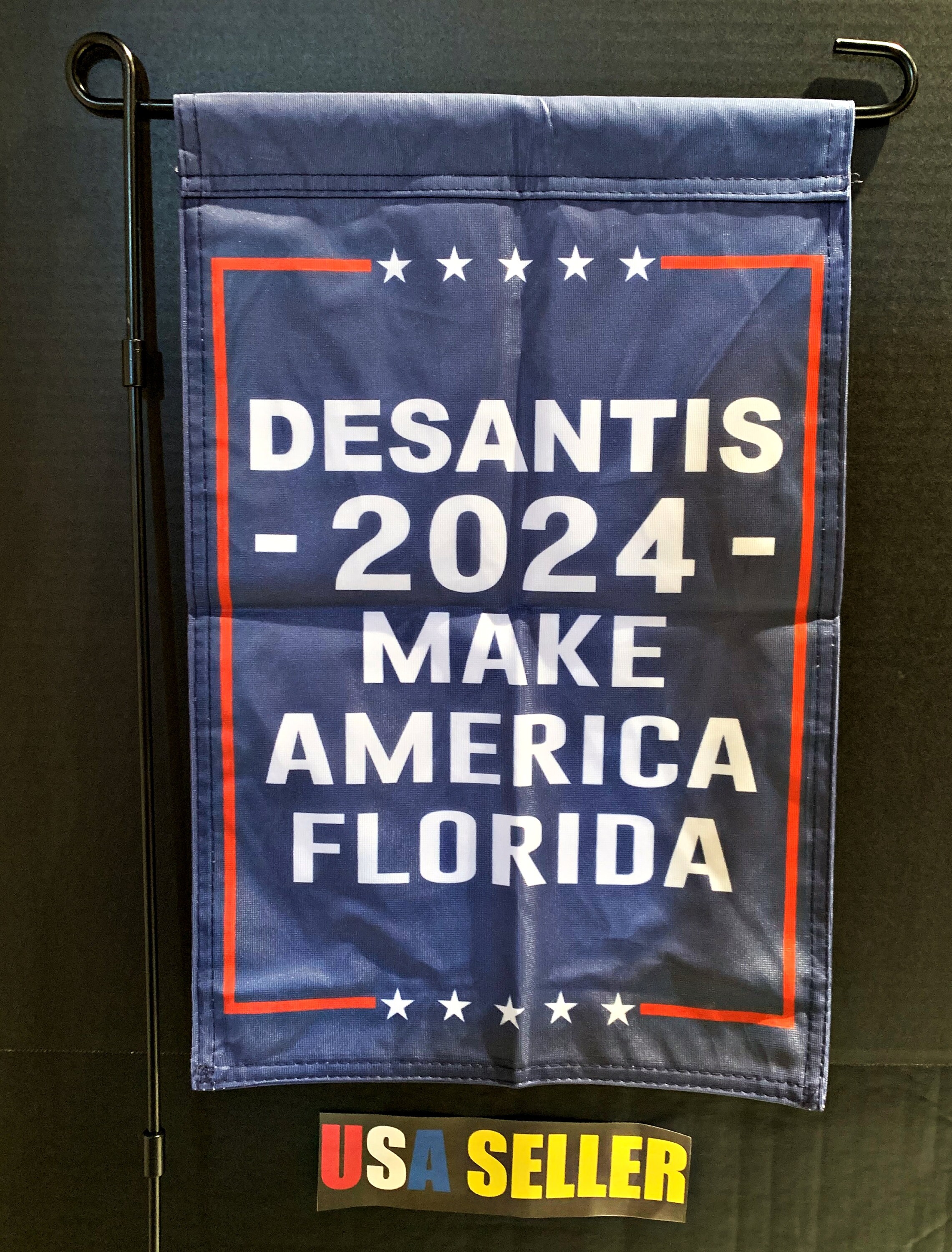 Ron Desantis Flag FREE SHIPPING Don Jr Ivanka 2024 Make America Florida ...