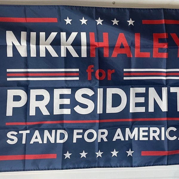 Nikki Haley Banner - Etsy