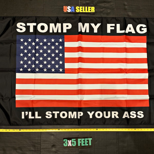 Stomp My Flag - Etsy
