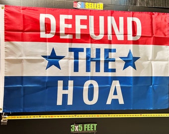 Defund the Hoa Flag - Etsy