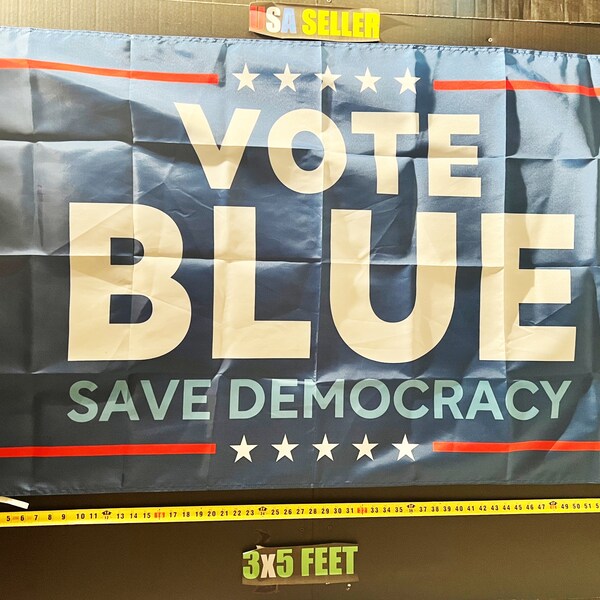 Democracy Sign - Etsy