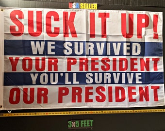 We Survived Sign - Etsy