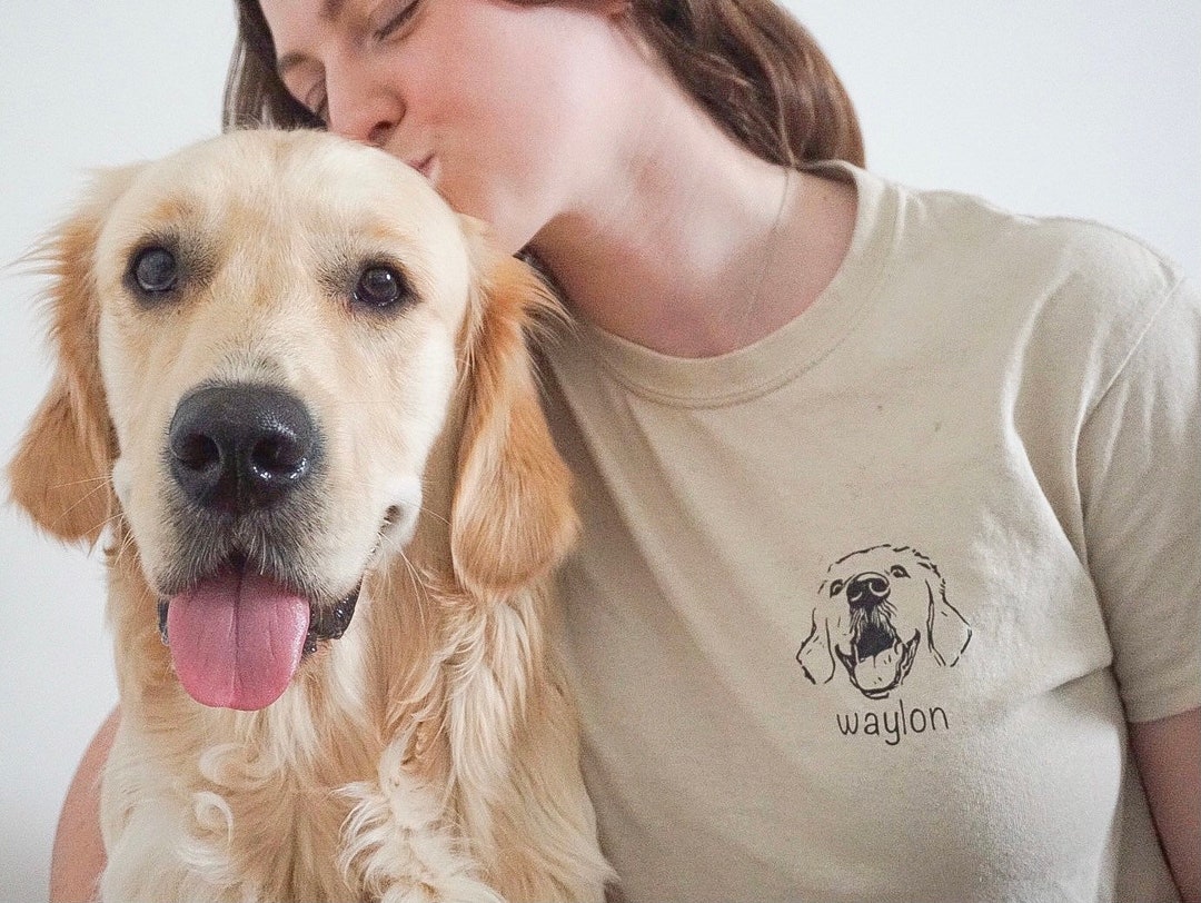 Custom Pet T-shirt, Custom Dog T-shirt, Personalised Dog T-shirt, Pet ...