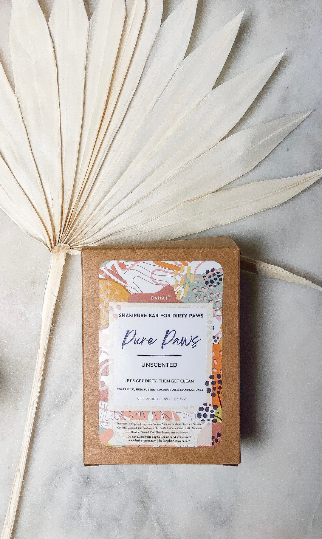 Pure Paws Shea Butter, Honey, & Goats Milk Bar Soap for Dogs | Set of ...