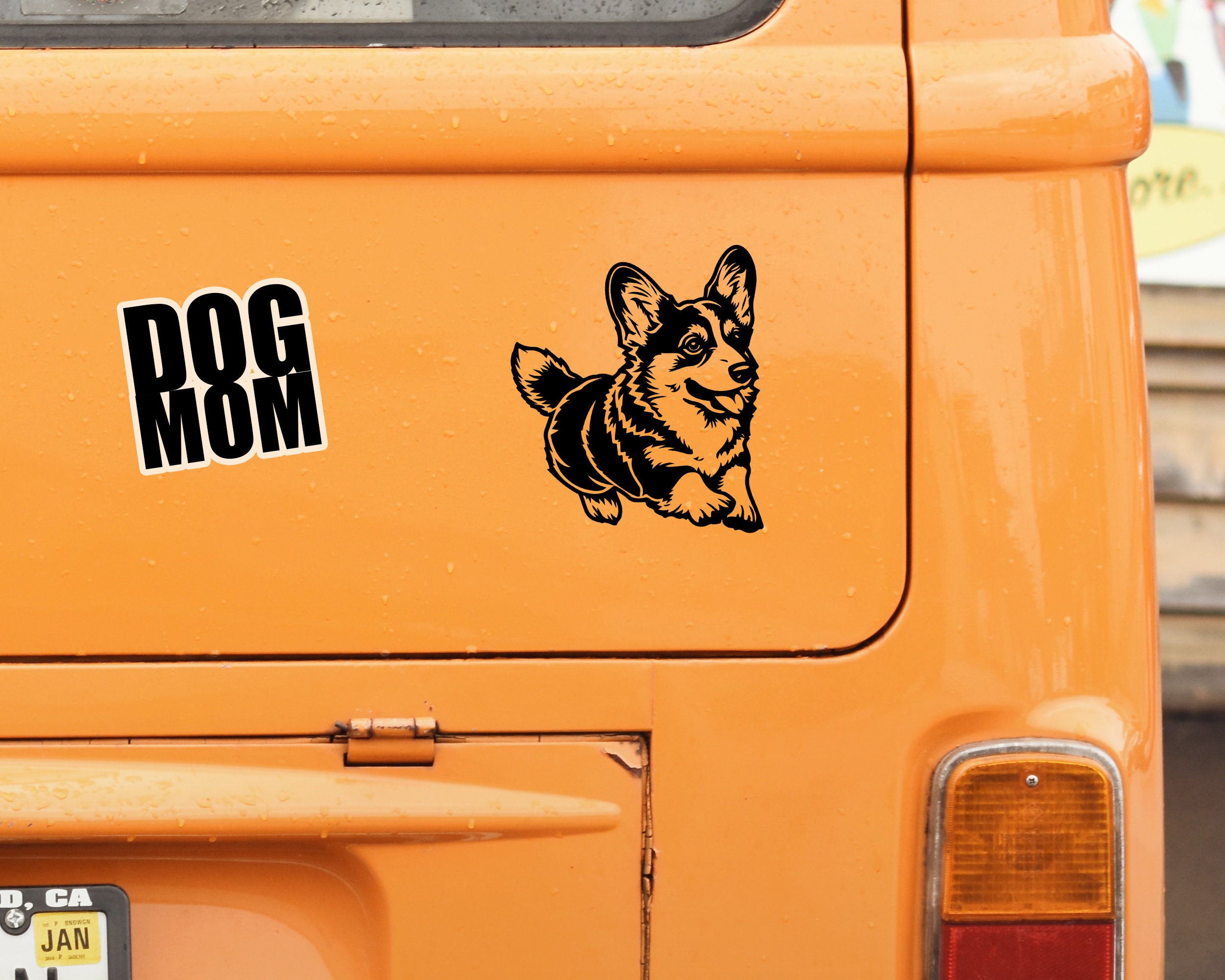 Corgi Silhouette SVG, Sticker Pack Corgi SVG, Corgi Mom Svg, Corgi ...