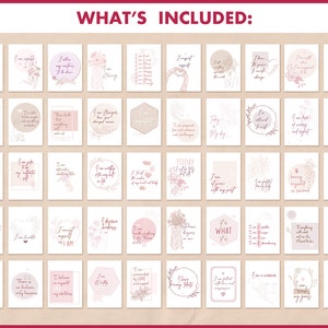 100 Self Care Cards, Printable Affirmation PDF, Self Love, Affirmation ...