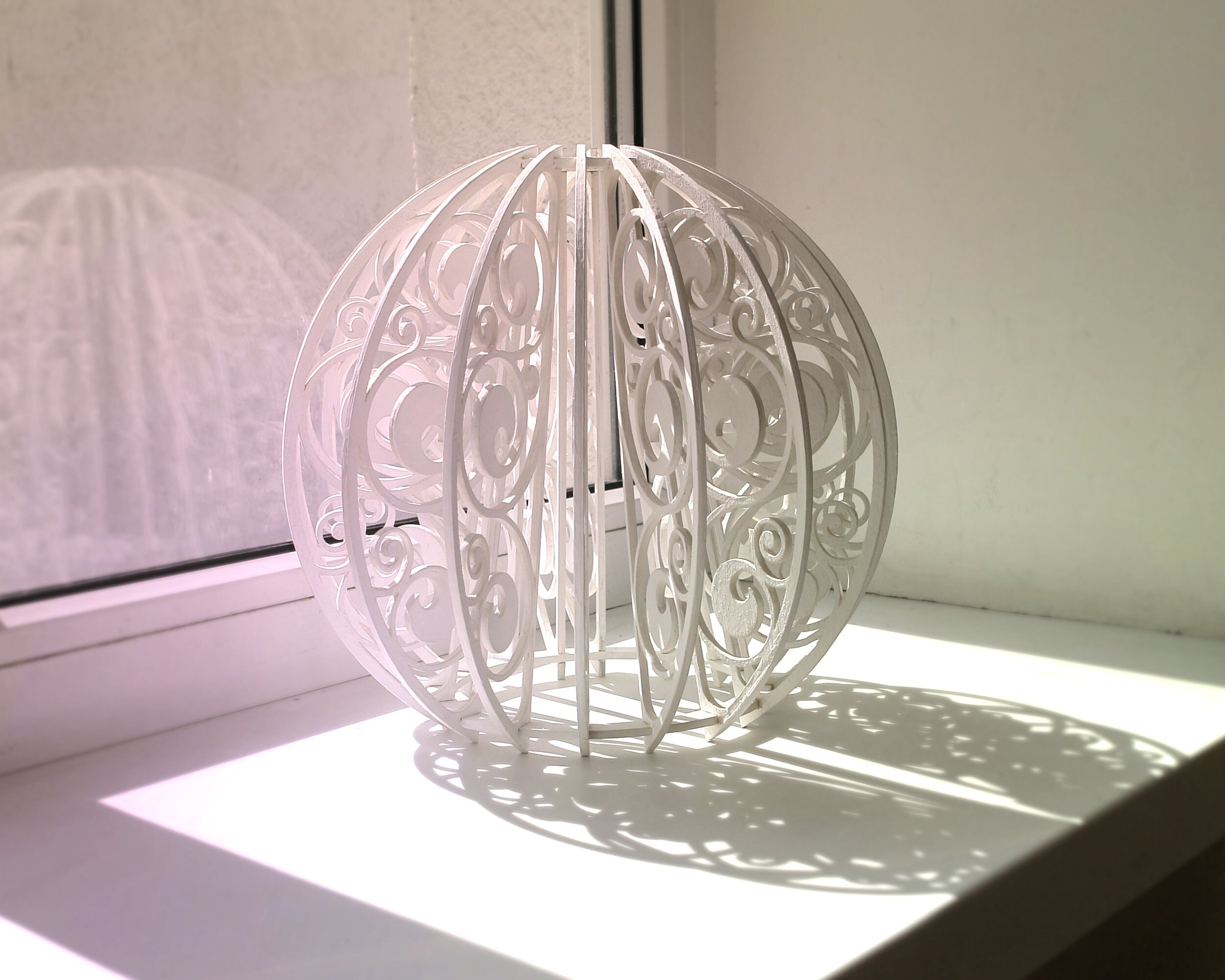 Wooden Lamp File for Laser, Laser Cut Pendant Light, Digital File for ...