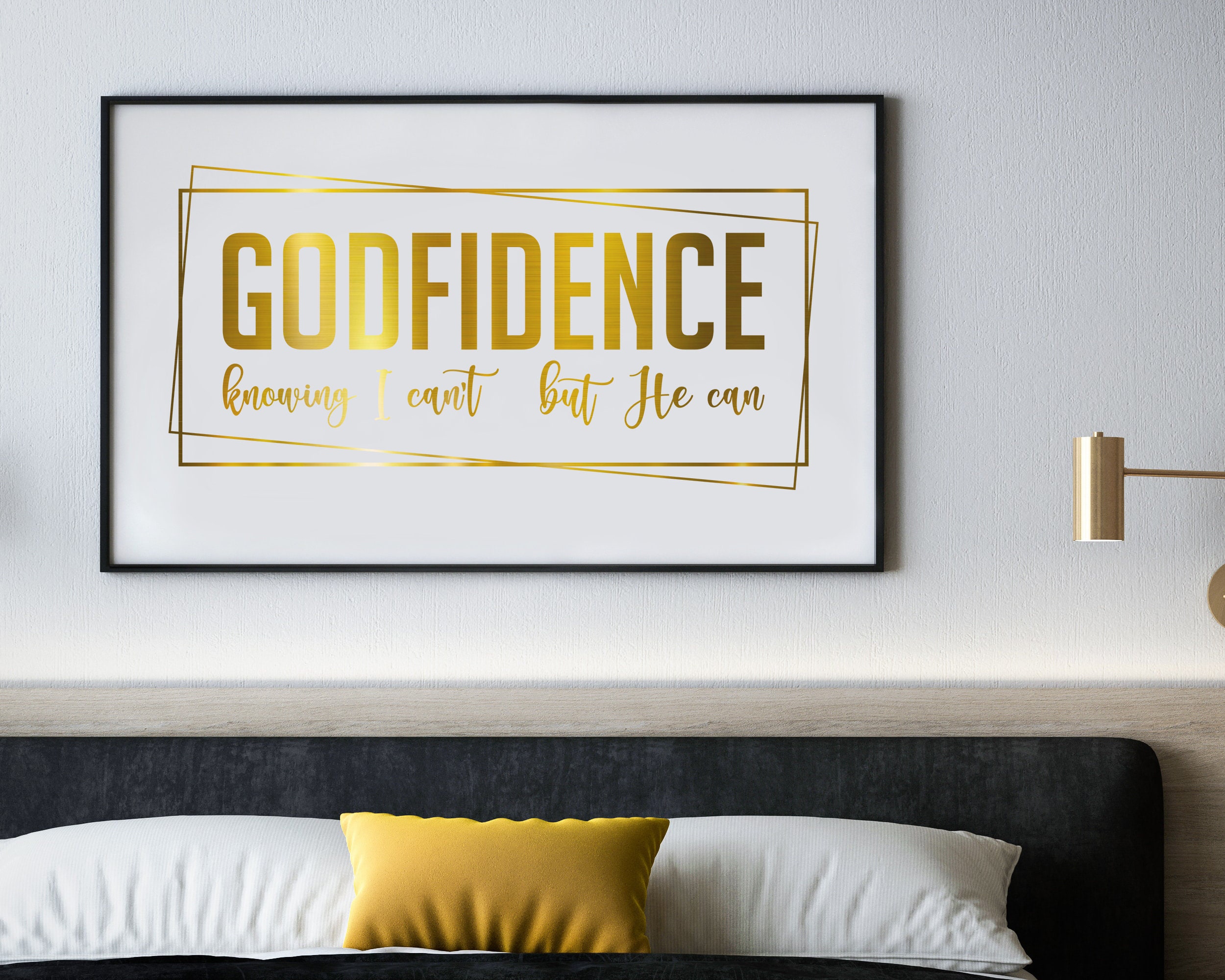Godfidence Christian SVG Design, Religious Print (digital Download) - Etsy