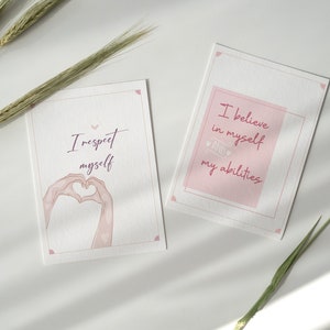 100 Self Care Cards, Printable Affirmation PDF, Self Love, Affirmation ...