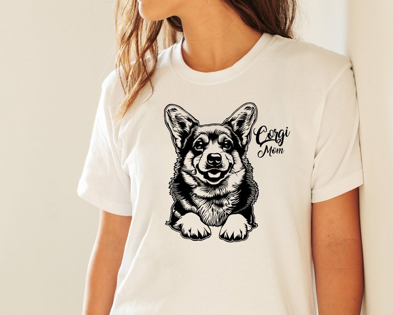 Corgi Silhouette SVG, Sticker Pack Corgi SVG, Corgi Mom Svg, Corgi Decal, Corgi Dog Clipart ...