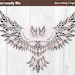 Volumetric Owl Laser Cut Files 3d Mandala Svg Ai Pdf Dxf Mandala Owl ...