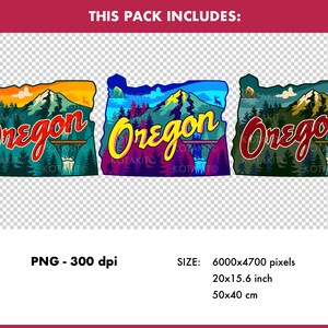 Oregon State PNG Design / Digital Illustration Portland OR / Landmark ...