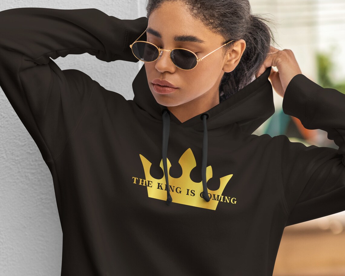 The King is Coming SVG Crown SVG Silhouette Crown SVG - Etsy