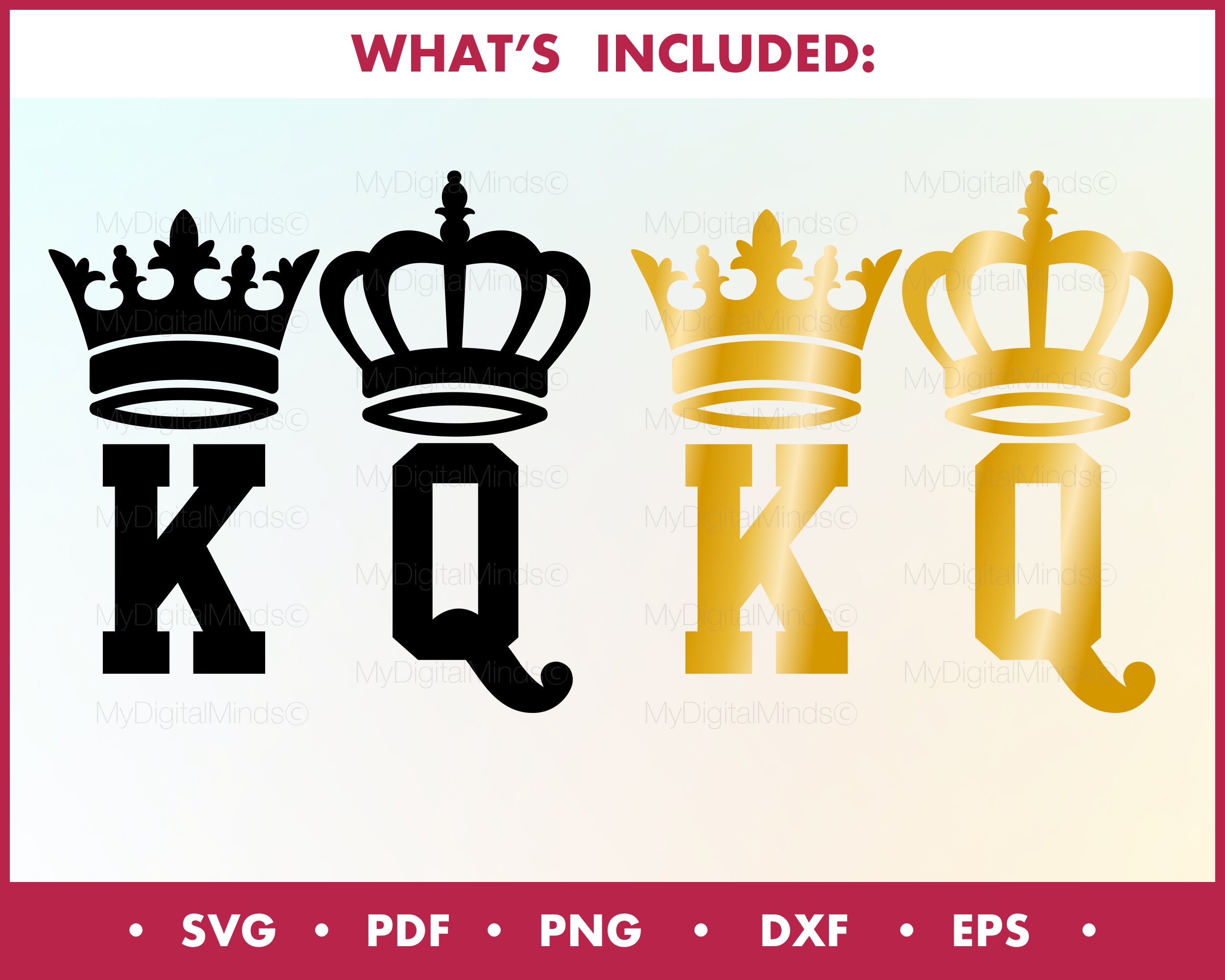 Silhouette Crown SVG, King Crown Queen Crown SVG, Black Man Crown Svg ...