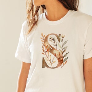 Boho Alphabet 26 PNG Download, Fall Boho Monogram Letters Watercolor ...