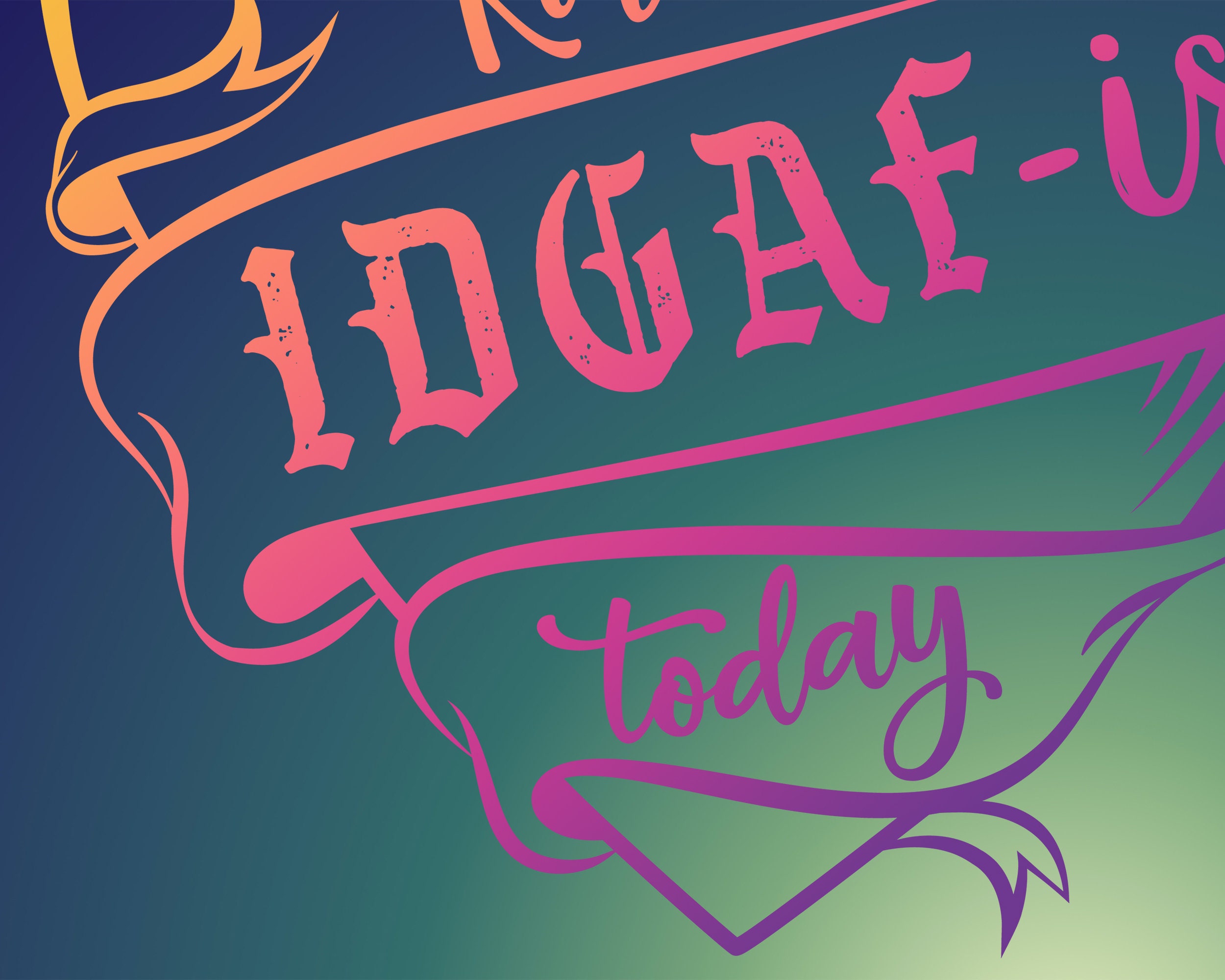 Feeling Kinda Idgaf-ish Today Svg, IDGAF , Boss Mommy, Motivational SVG ...