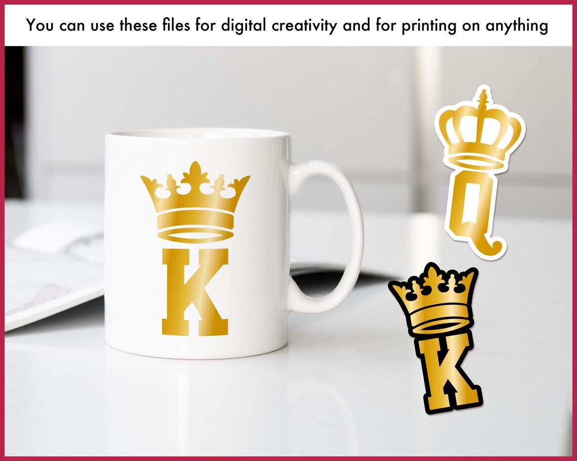Silhouette Crown SVG, King Crown Queen Crown SVG, Black Man Crown Svg ...