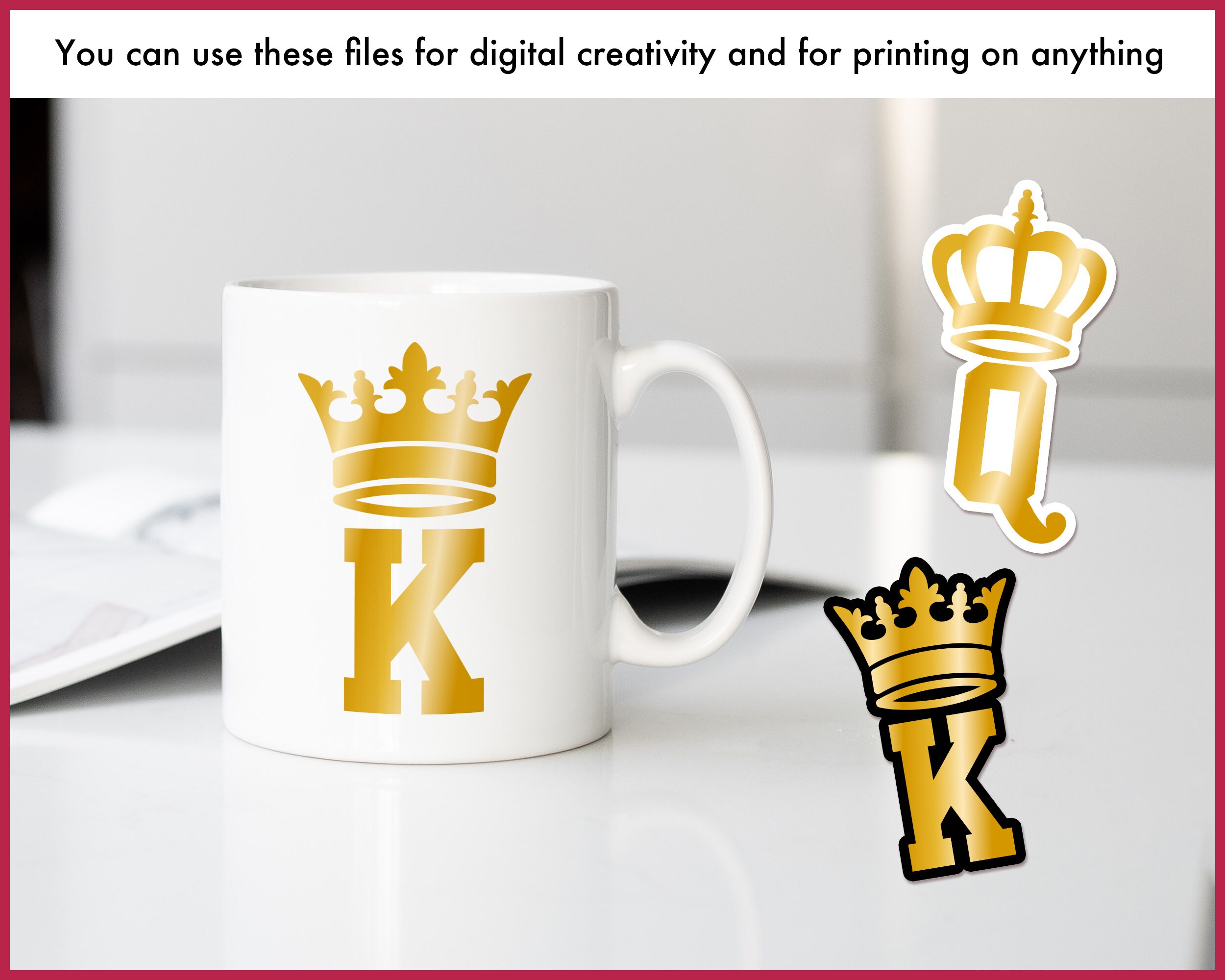 Silhouette Crown SVG, King Crown Queen Crown SVG, Black Man Crown Svg ...
