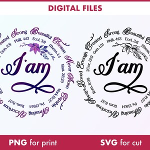 Christian Quote SVG, Bible Verse, Inspirational Design (digital ...