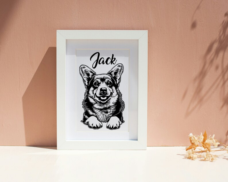 Corgi Silhouette SVG, Sticker Pack Corgi SVG, Corgi Mom Svg, Corgi ...