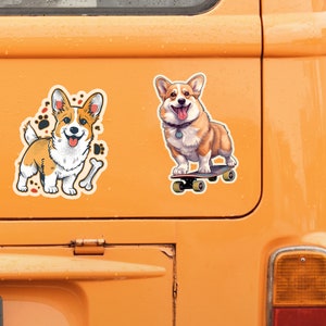 Corgi Clipart PNG, Corgi Sticker Pack, Corgi Lovers, Bundle 15 Images ...