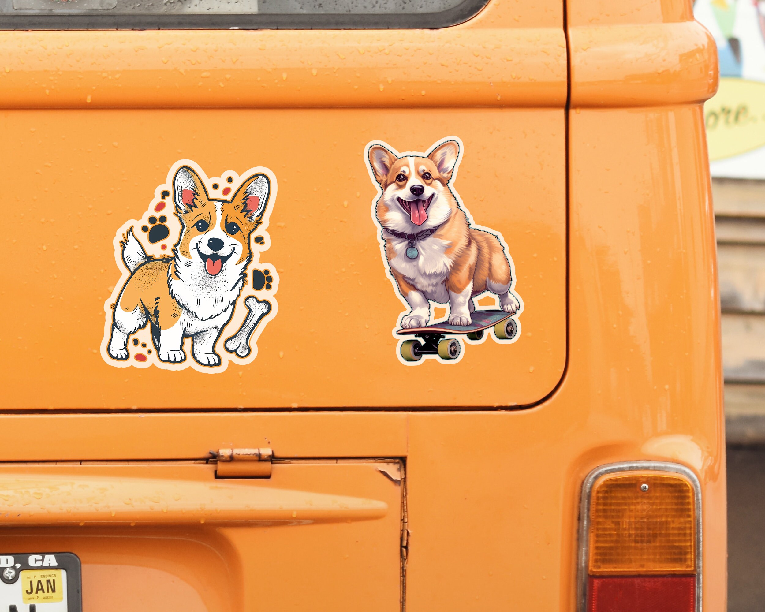 Corgi Clipart PNG, Corgi Sticker Pack, Corgi Lovers, Bundle 15 Images ...