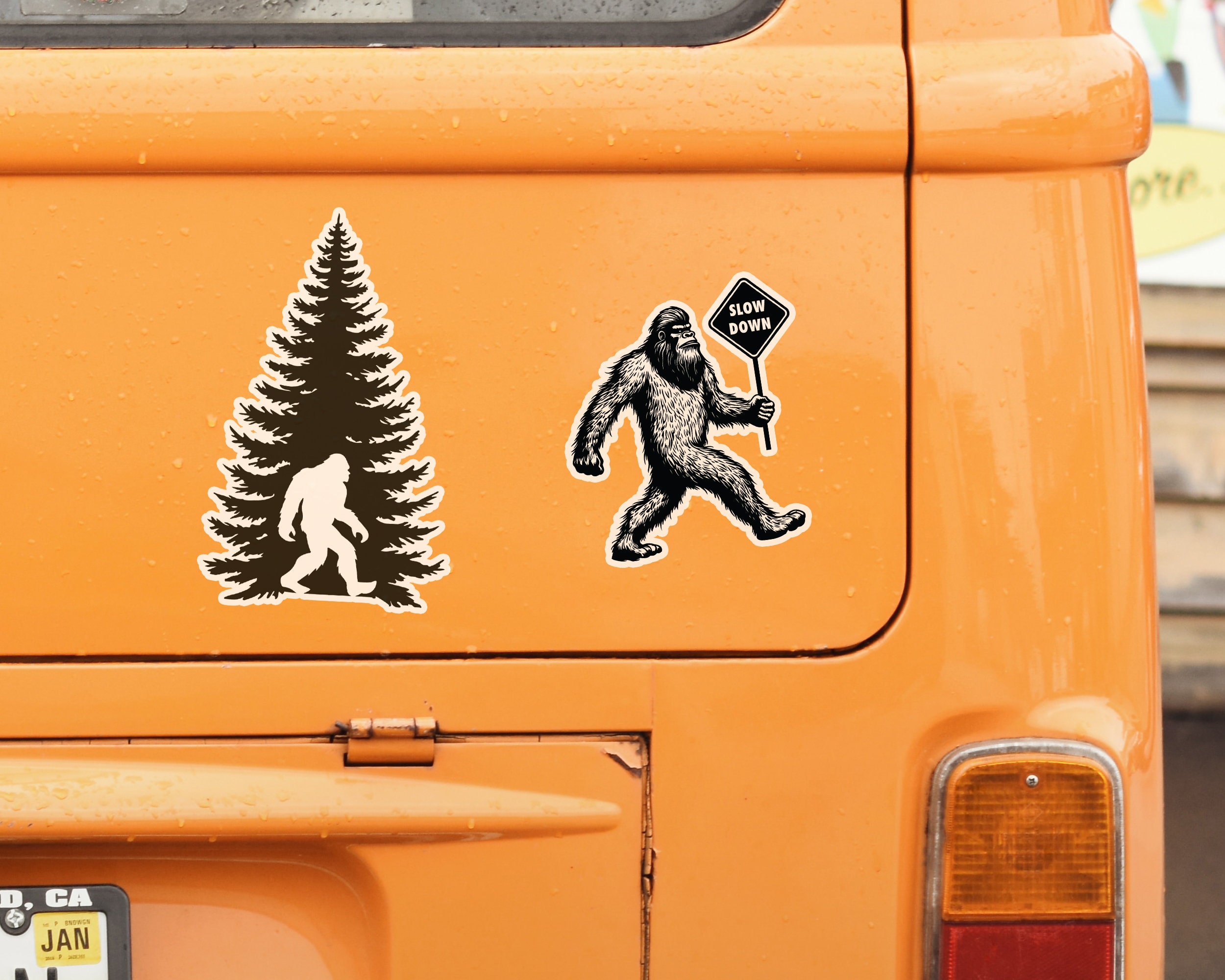 Bigfoot Sticker Pack, Yeti Sticker, Sasquatch Sticker, Digital ...