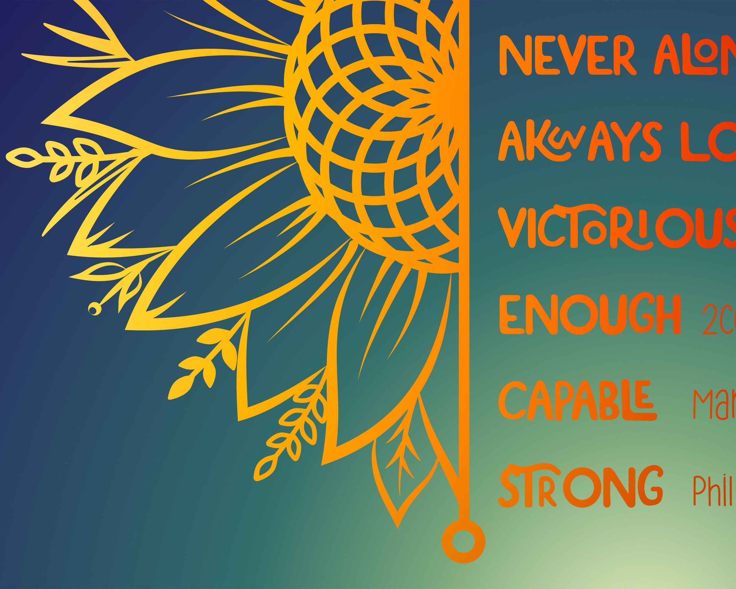 Sunflower Inspiration SVG You Are Inspiration SVG Sunflower - Etsy