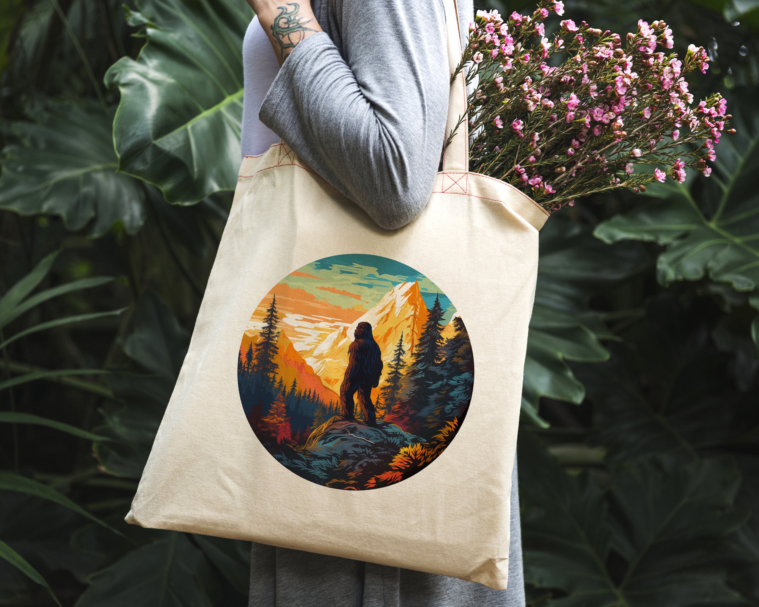 Bigfoot Sticker Pack, Yeti Sticker, Sasquatch Sticker, Digital ...