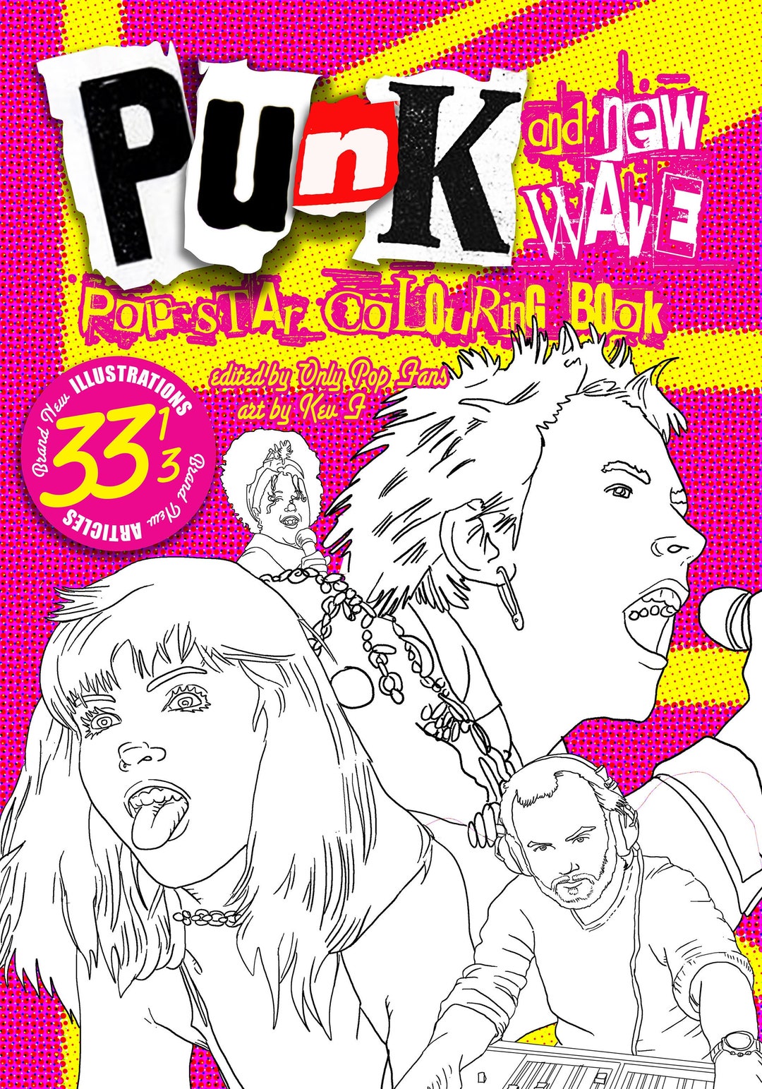 Punk Colouring Book - Signed - Etsy