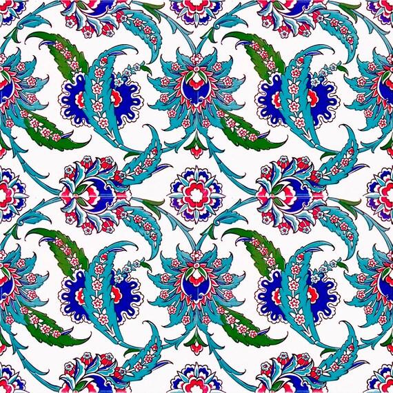 Ceramic Tile Turkish Tile Bathroom Kitchen Stair Wall | Etsy