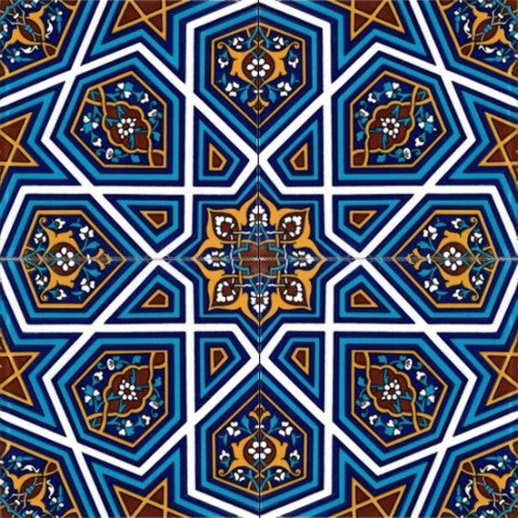 Ceramic Tile Turkish Tile Bathroom Kitchen Stair Wall - Etsy