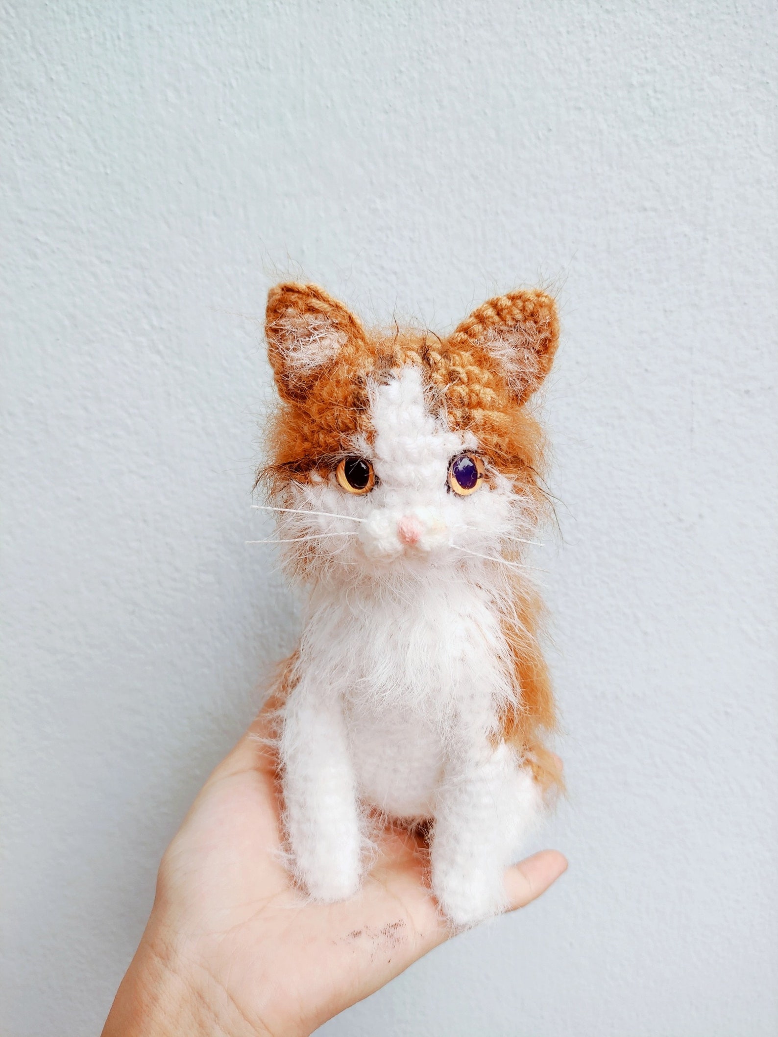 Custom Crochet Cat Custom Cat Plush Custom Stuffed Animal - Etsy