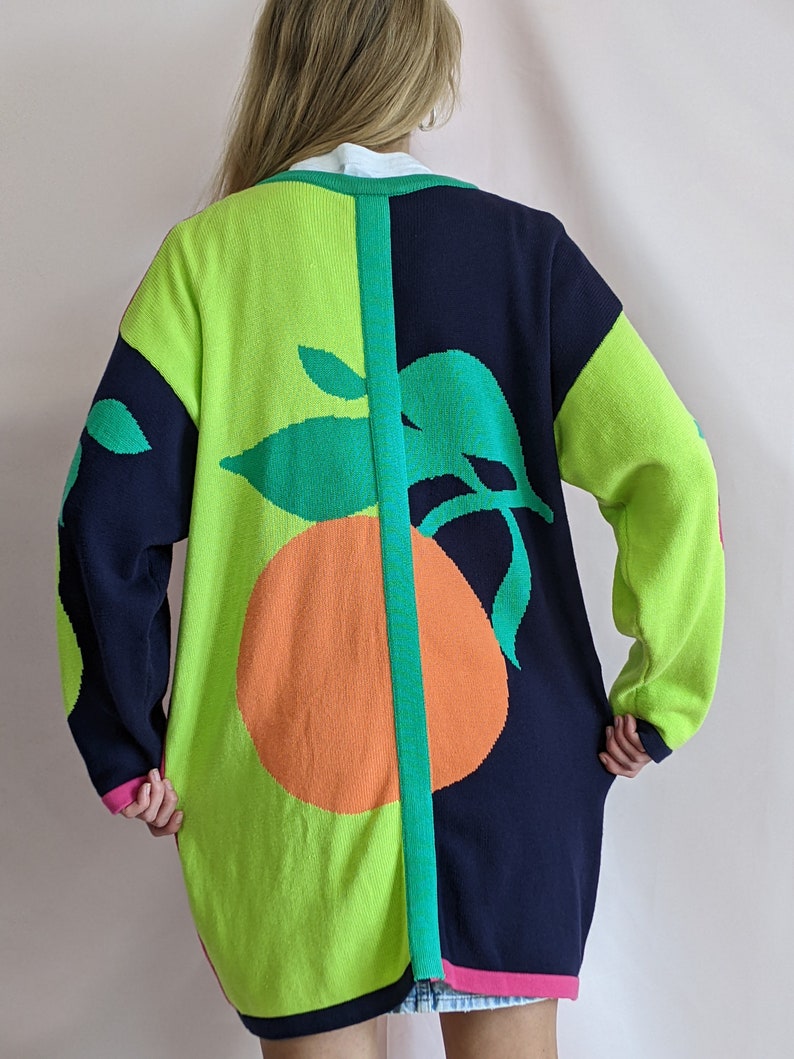 True Vintage 1990s 100% Cotton Carlo Colucci Bright Quirky Color Block ...