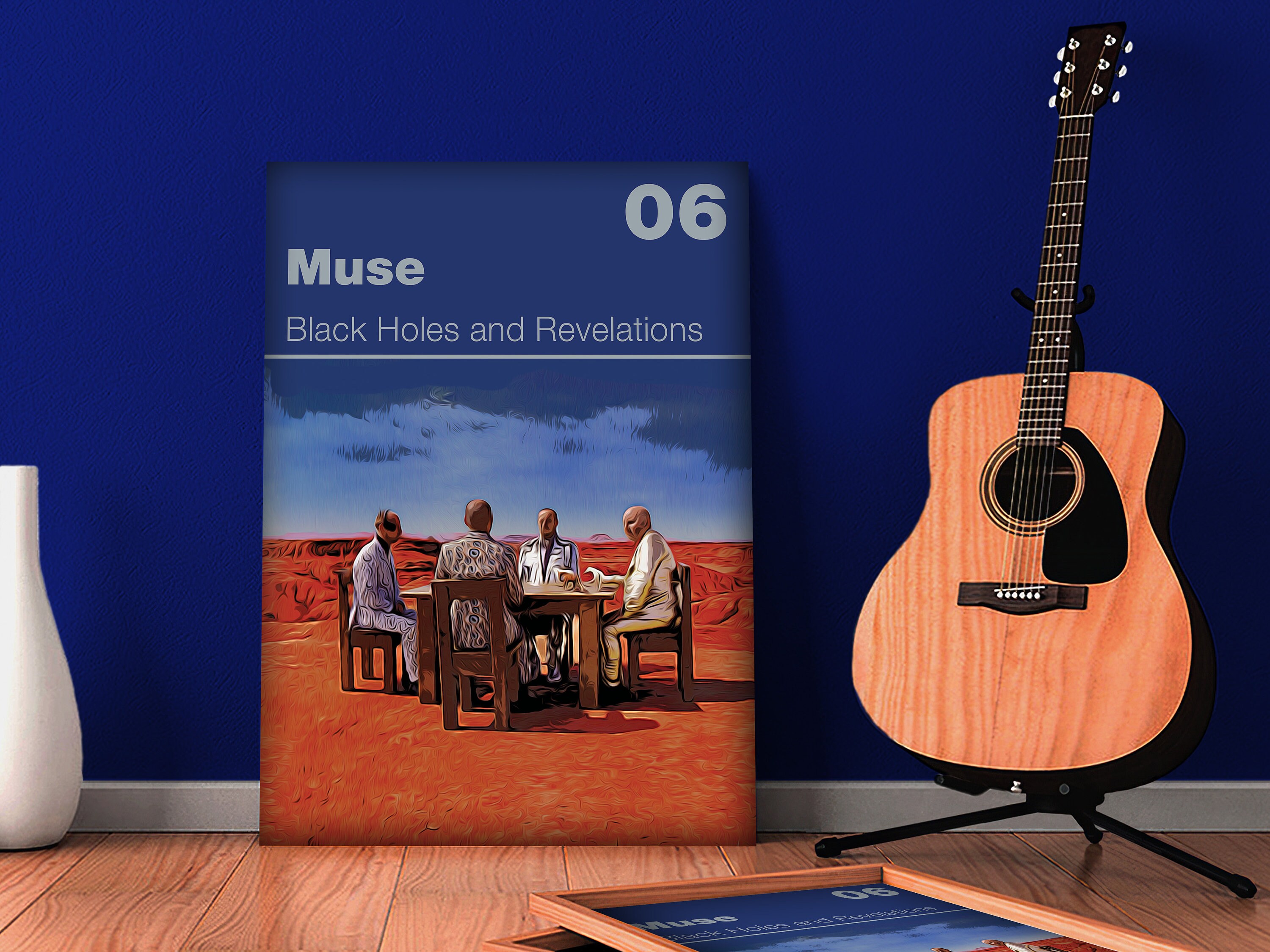 Muse Álbum Cover Art Print /Music Poster En estilo de | Etsy