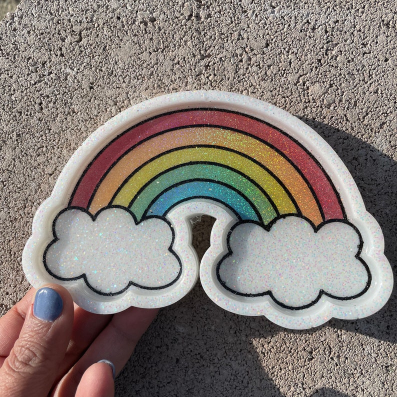 Rainbow Trinket Tray Gay Pride LGBTQ Rainbow Baby - Etsy