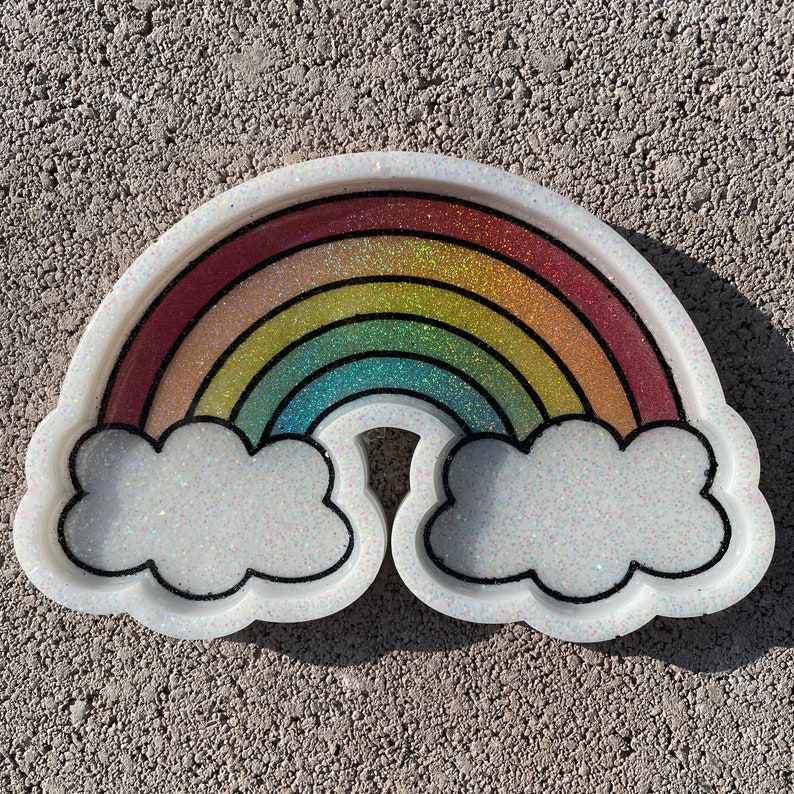 Rainbow Trinket Tray Gay Pride LGBTQ Rainbow Baby - Etsy