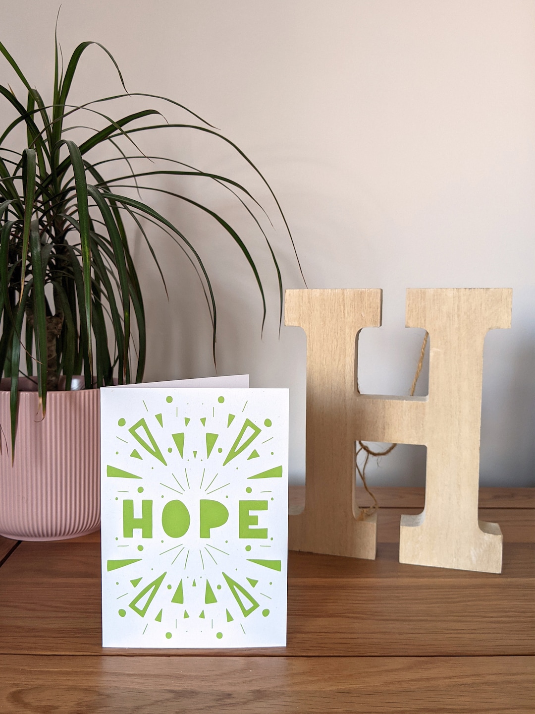 Hope Greetings Card Encouraging Card Hope Card Charity Card Kraft ...