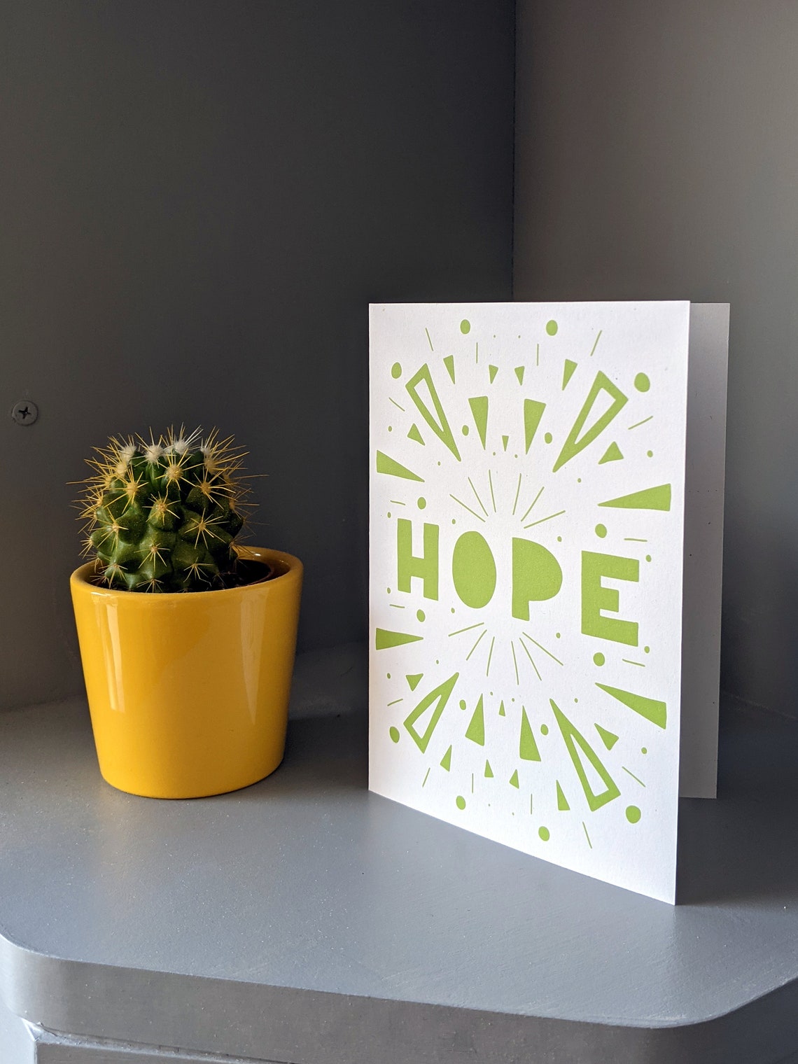 Hope Greetings Card Encouraging Card Hope Card Charity Card Kraft ...