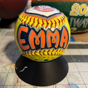Custom Hand-painted Ball - Etsy