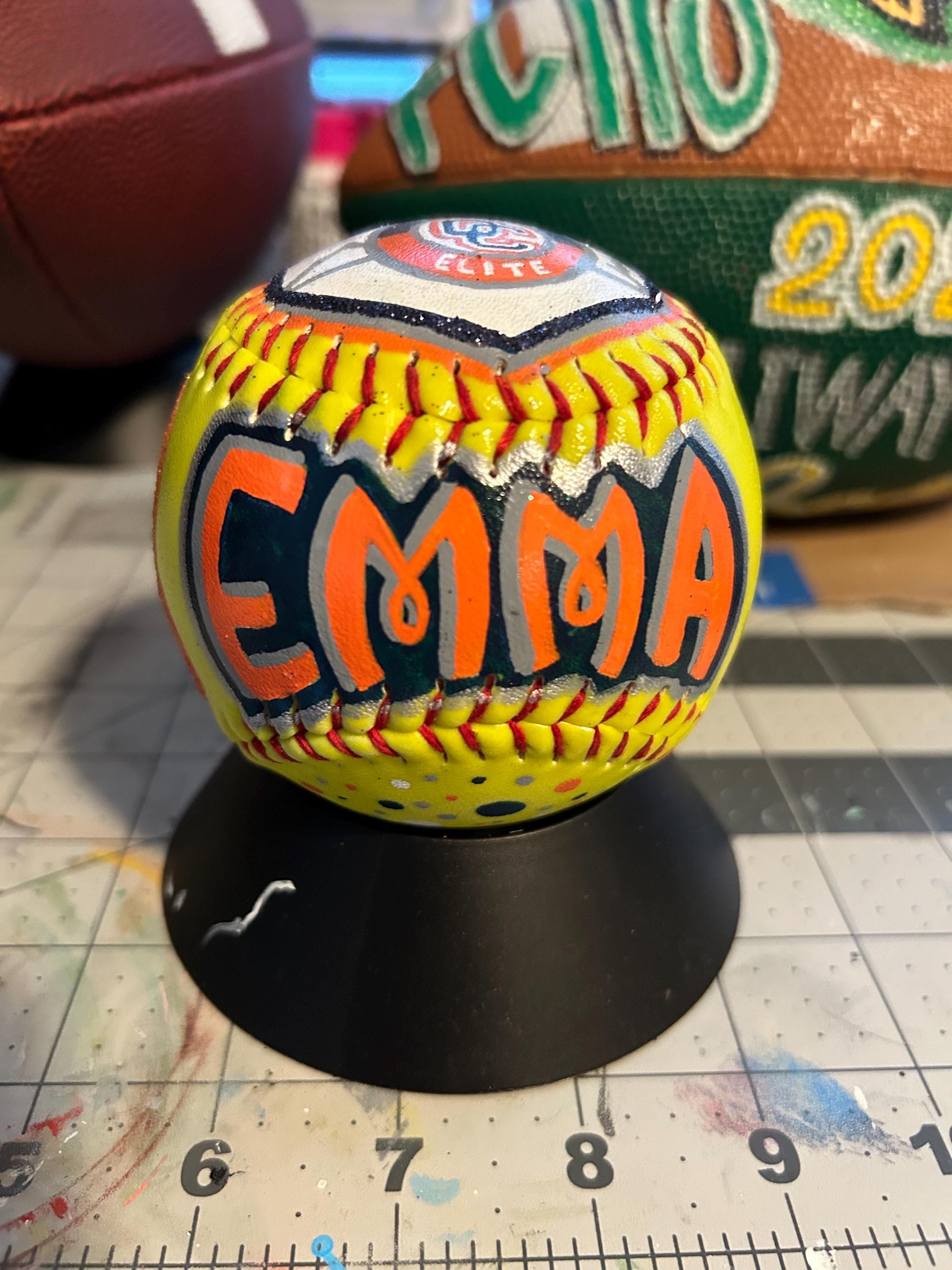 Custom Hand-painted Ball - Etsy