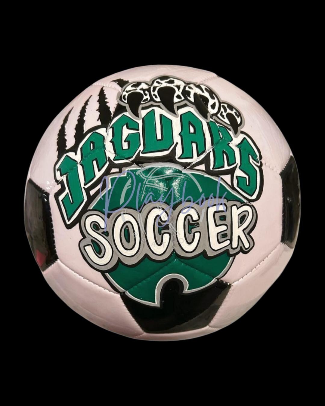 Custom Hand-painted Soccer Ball - Etsy