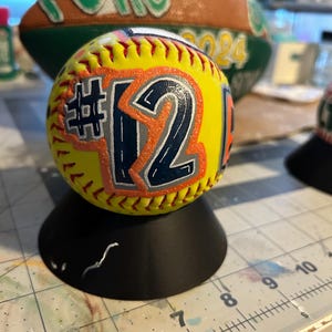 Custom Hand-painted Ball - Etsy