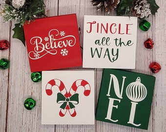Mini Christmas Signs | Etsy