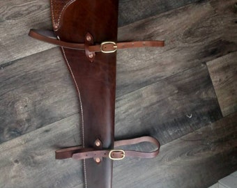 Leather Rifle Scabbard | Etsy
