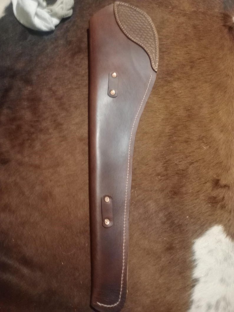 Leather Rifle Scabbard Lever Action - Etsy