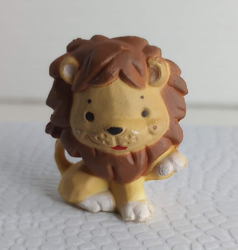 Miniature Vintage Lions Figurines Figures - Etsy